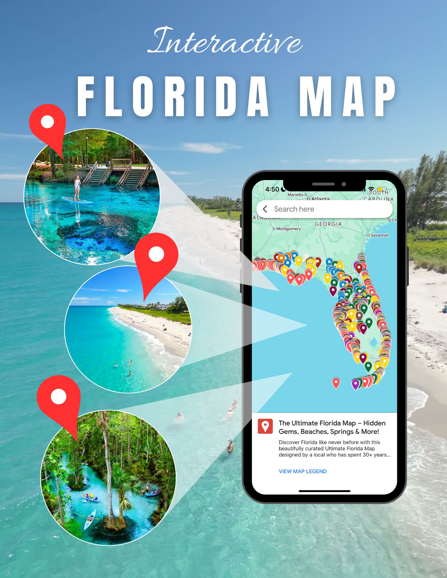 The Ultimate Interactive Florida Map (Hidden Gems, Local Secrets ...